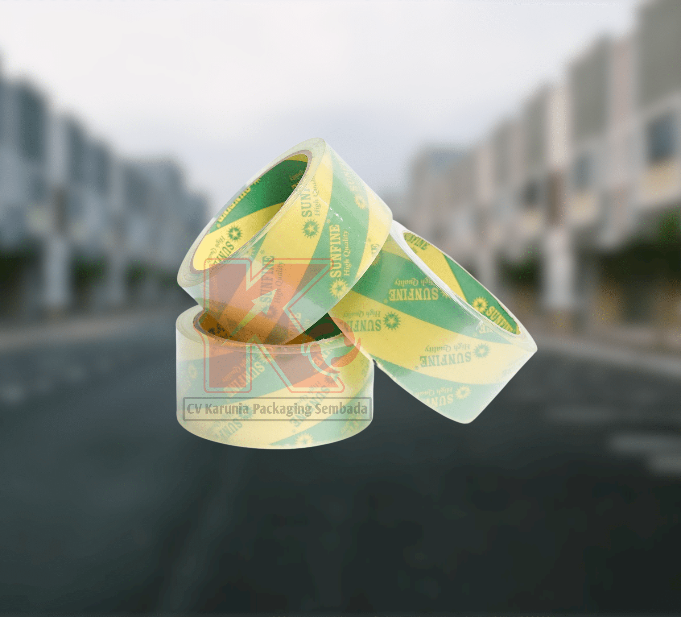 Lakban / Isolasi Custom Design Berkualitas – Distributor Plastik ...