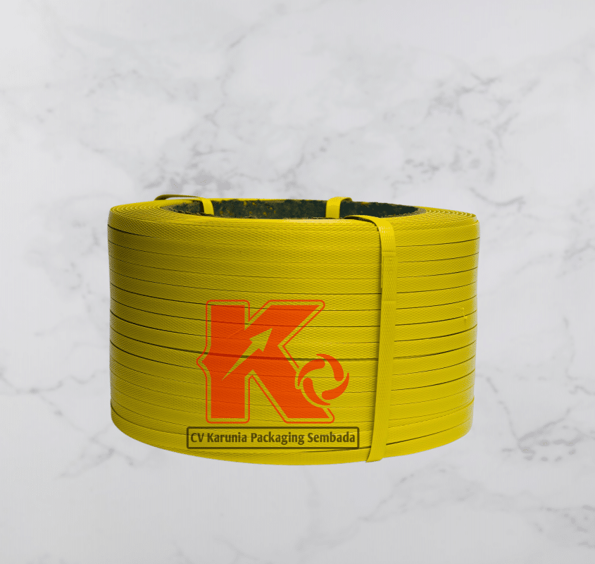 Strapping Band Kuning – Distributor Plastik Stretch Film & Tali Strapping Band
